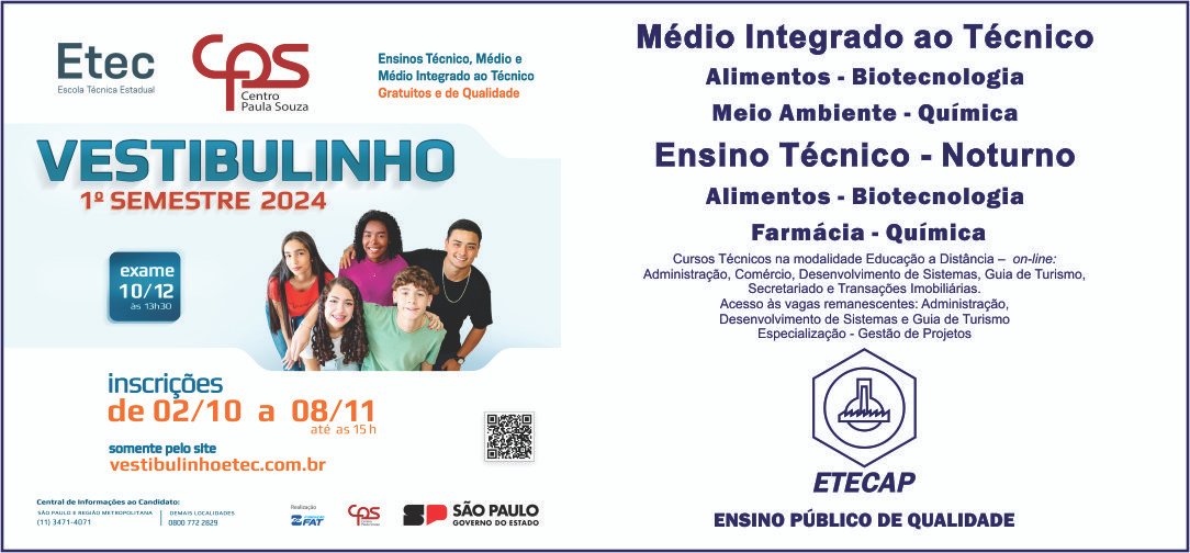 Vestibulinho | ETECAP